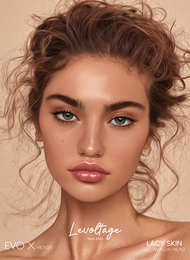Second Life Marketplace - Le Voltage - Lacy Skin SIENNA (EVOX)