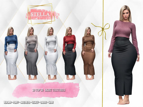 Second Life Marketplace - {STELLA} *DEMO* Tanelia Set
