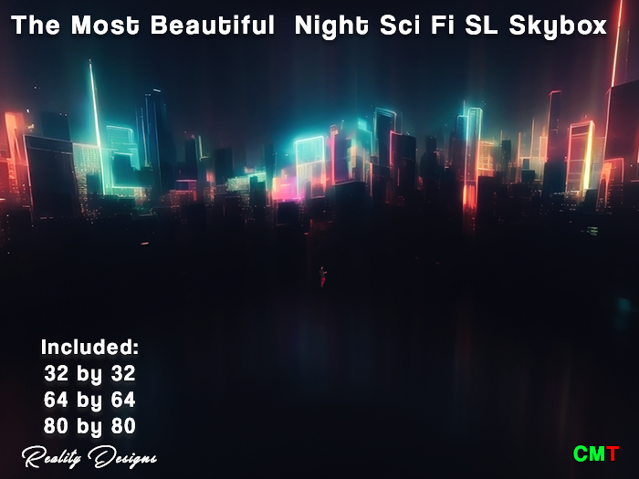 Second Life Marketplace - The Most Beautiful Sci-Fi Night SL Skybox
