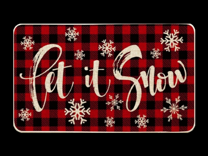 Second Life Marketplace - *6KW* FULL PERM Christmas 14 Welcome Mat ...