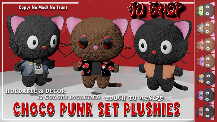 Second Life Marketplace - 4UShop- Choco Punk Set Fp