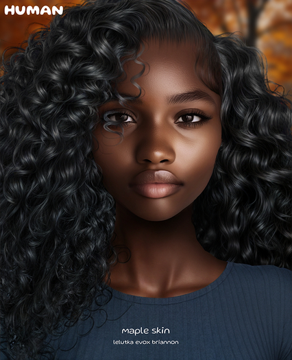 Second Life Marketplace - human+ maple skin moonlight - lel evox