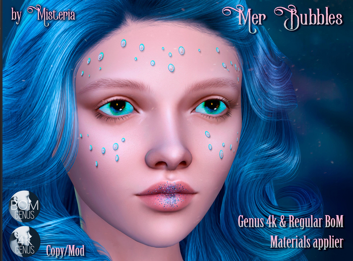 Second Life Marketplace - Misteria - Mer Bubbles - Genus Morph 4k ...