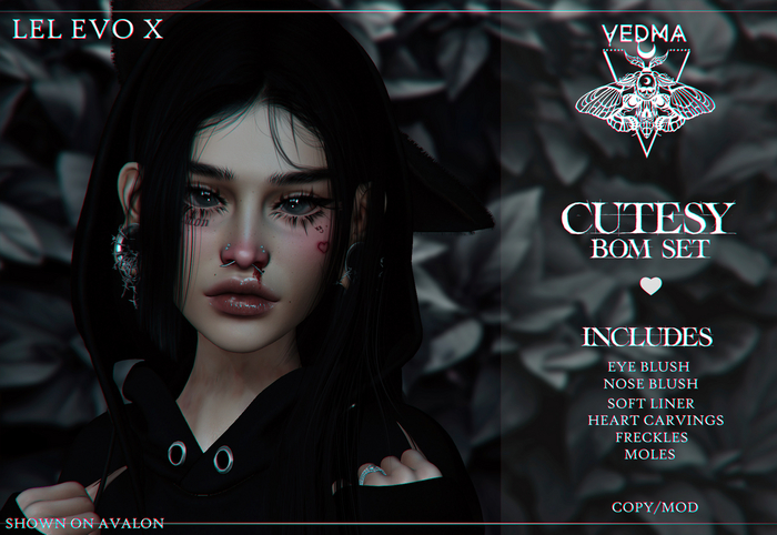 Second Life Marketplace - VEDMA - Evo X Cutesy Set
