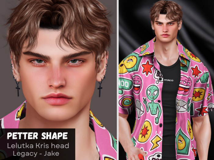 Second Life Marketplace - -[Stanley] Petter Shape Kris - Lelutka Kris ...