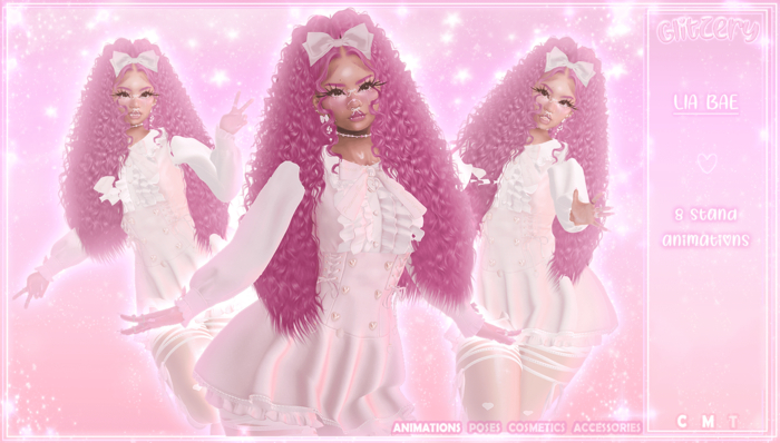 Second Life Marketplace - Glitzery ~ Lia Bae! animation pack