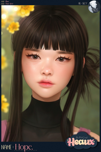 Second Life Marketplace - [Heaux] Hope 4K+SLUV - Blush *Velour Tone