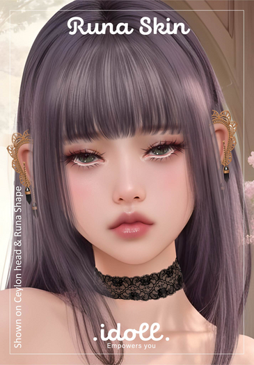 Second Life Marketplace - .Idoll. Runa Skin DEMO