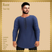 Second Life Marketplace - .: HD :. Rune Tunic ~ Navy Gor, Gorean ...