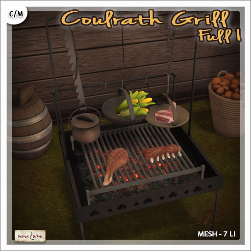 Second Life Marketplace - [V/W] Coulrath Grill Full I - Medieval ...