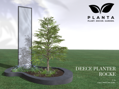Second Life Marketplace - Planta - Deece Planter Rocke