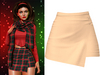 Second Life Marketplace - Mia Buttoned Skirt 2.0 [Beige] - Maitreya ...