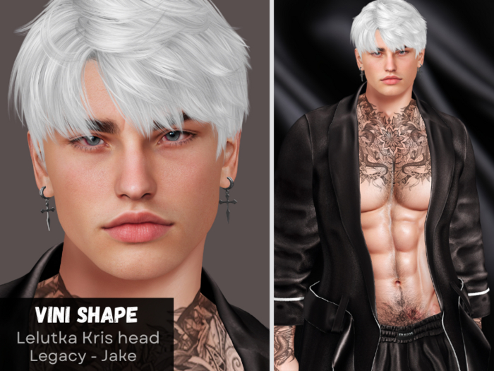 Second Life Marketplace - -[Stanley] Vini Shape Kris - Lelutka Kris ...