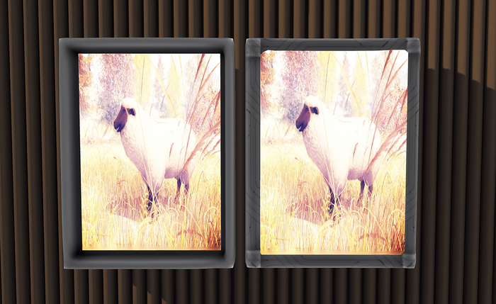 Second Life Marketplace - AK Elegant Double-face Frame black