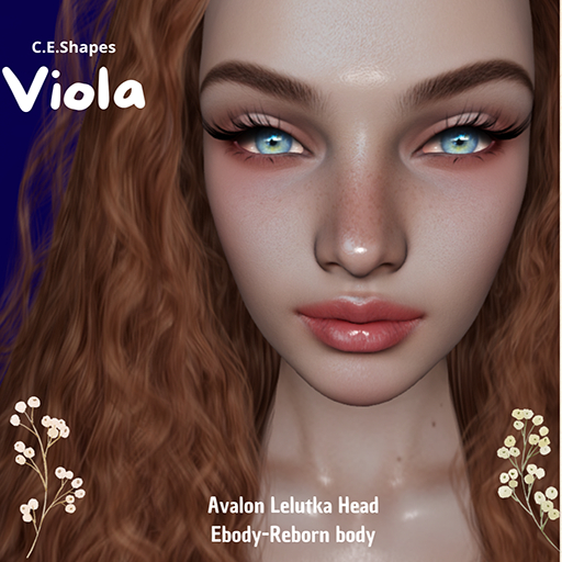 Second Life Marketplace - *C.E.Shapes Viola Head Lelutka Avalon/Reborn