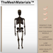 Second Life Marketplace - The Mesh Materials - Bloody Skeleton