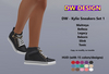 Second Life Marketplace - DEMO DW - Kylie Sneakers Set 1
