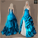 Second Life Marketplace - SAS - Liz Azul Gown (LaraX & MB)
