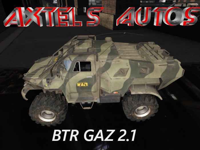 Second Life Marketplace - BTR GAZ 42 v2.1 Russian Military