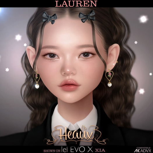 Second Life Marketplace - [Heaux] Lauren - Snow *Velour Tone
