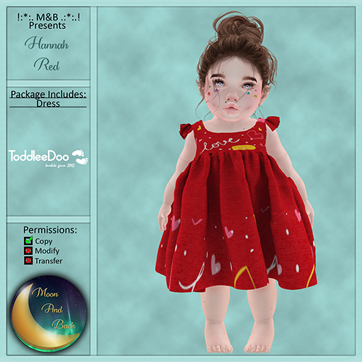 Second Life Marketplace - !:*:. M&B .:*:.! Hannah Red TD