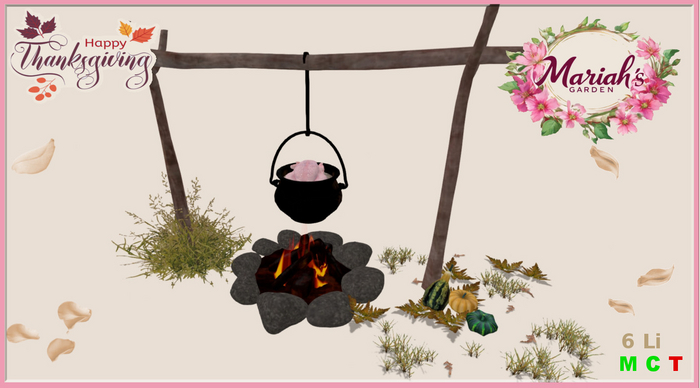 Second Life Marketplace - !MG! - Thanksgiving - Cooking the Turkey