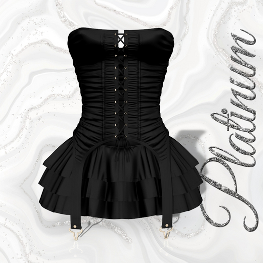 Second Life Marketplace - LARAX Corset Outfit Black
