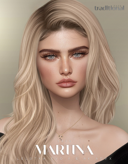 Second Life Marketplace - TF - Martina Skin (LELUTKA EVOX) RoseKiss