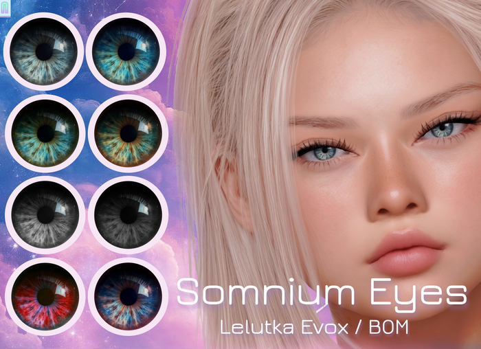 Second Life Marketplace - Lelutka Evox Eyes - Somnium