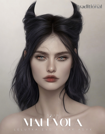 Second Life Marketplace - TF - Malevola Skin (LELUTKA EVOX) Devil