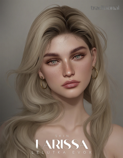 Second Life Marketplace - TF - Larissa Skin (LELUTKA EVOX) Snow