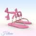 Second Life Marketplace - Pink Chain Sandals Maitreya