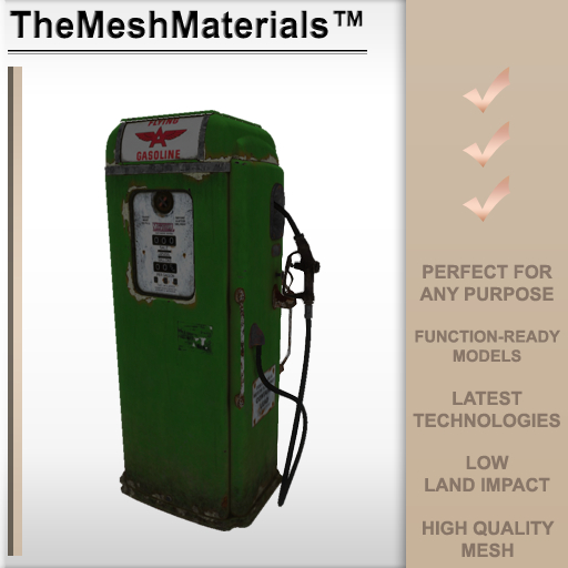 Second Life Marketplace - The Mesh Materials - Urban Decor Old ...