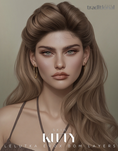 Second Life Marketplace - TF - Kitty Skin (LELUTKA EVOX) Chantily