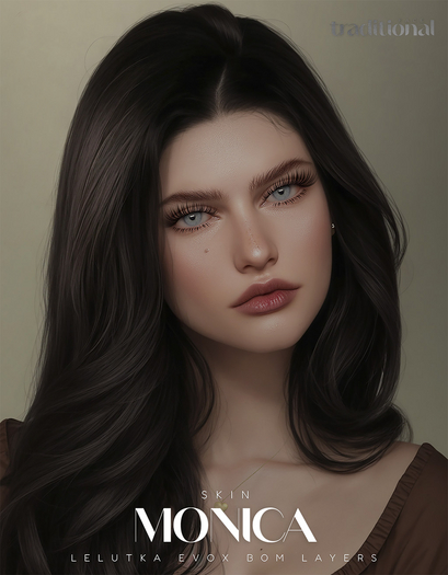 Second Life Marketplace - TF - Monica Skin (LELUTKA EVOX) Sienna
