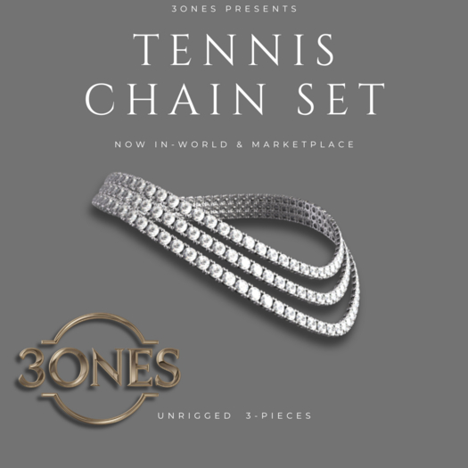 Second Life Marketplace - Tennis Chain Set by 3ones