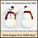 Second Life Marketplace - MB - Classic Timeless Snowman FULL PERM