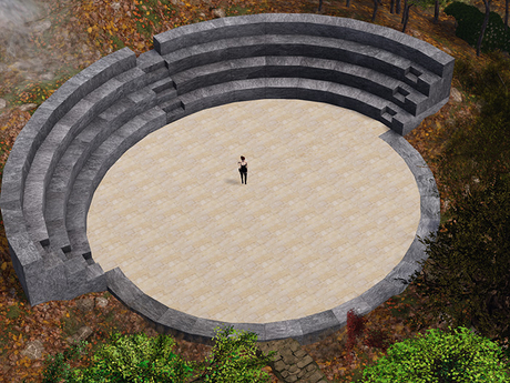 Second Life Marketplace - Stone Amphitheater