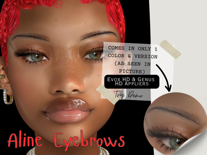 Second Life Marketplace - Aline Eyebrow *UPDATE*