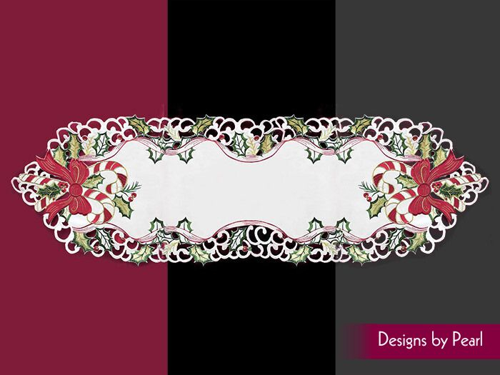Second Life Marketplace - DBP - Candy Cane Holiday Table Runner ...