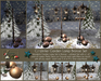 Second Life Marketplace - CJ Winter Garden Lamp Bronze Set
