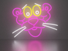 Second Life Marketplace - Pink panther neon sign Full Permission