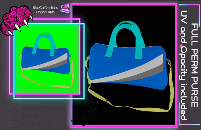 Second Life Marketplace - MCC - Full Perm - 4. rectangle handbag