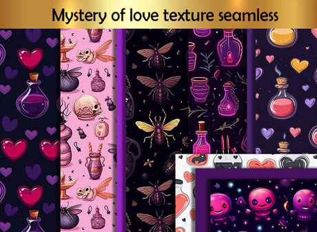 Second Life Marketplace - Mystery of love texture seamless