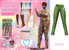 Second Life Marketplace - #UxBC - Angel [Pants] - OLIVE -Kupra Peach ...