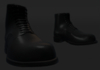 Second Life Marketplace - ~P.B.~ Mens Albert Shoes Shiny Black -Add Me-