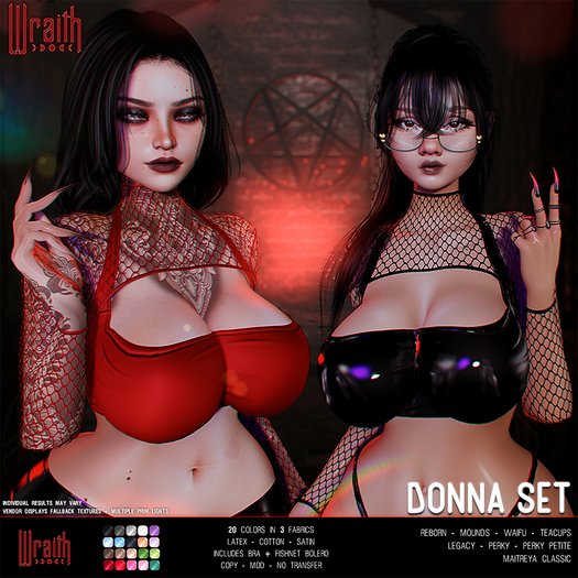 Second Life Marketplace - - wraith - Donna Set - WAIFUS