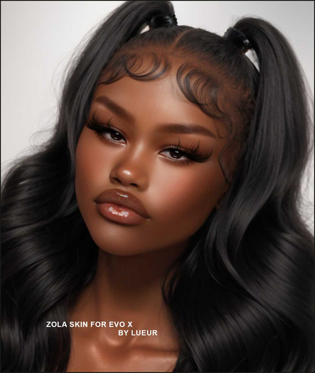 Second Life Marketplace - LUEUR - Zola Skin - Velour/Chocolate
