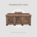 Second Life Marketplace - Headmaster's Desk