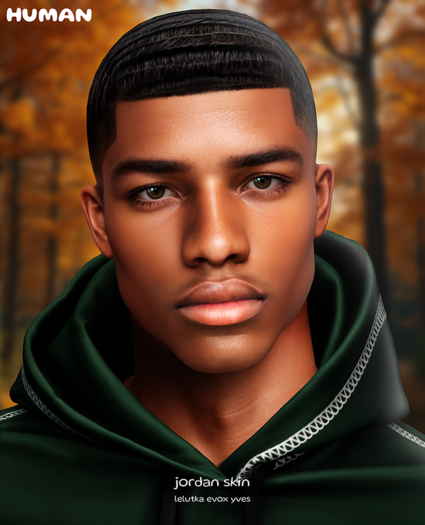 Second Life Marketplace - human+ jordan skin cocoa - lel evox